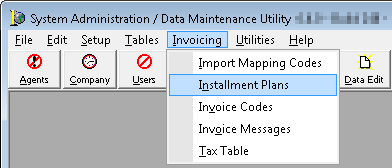 Setup Installment Billing