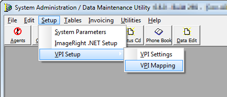 Setup VPI Mapping