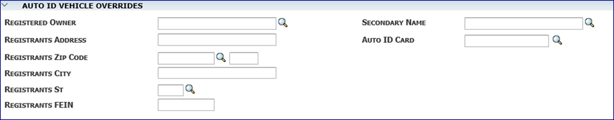 Vertafore eForms Auto ID Cards