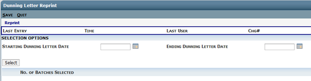 Dunning Letter Reprint